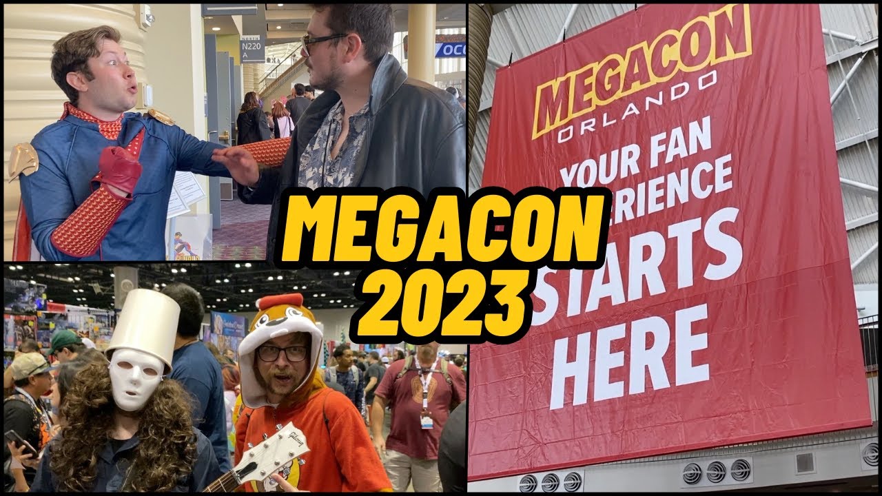 MegaCon Orlando 2023! Show Floor Tour | Cosplay | Collectibles