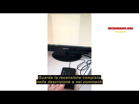 Recensione del Regun Tastierino Numerico USB, Tastierino Numerico Mini USB Portatile Tastiera Numeri