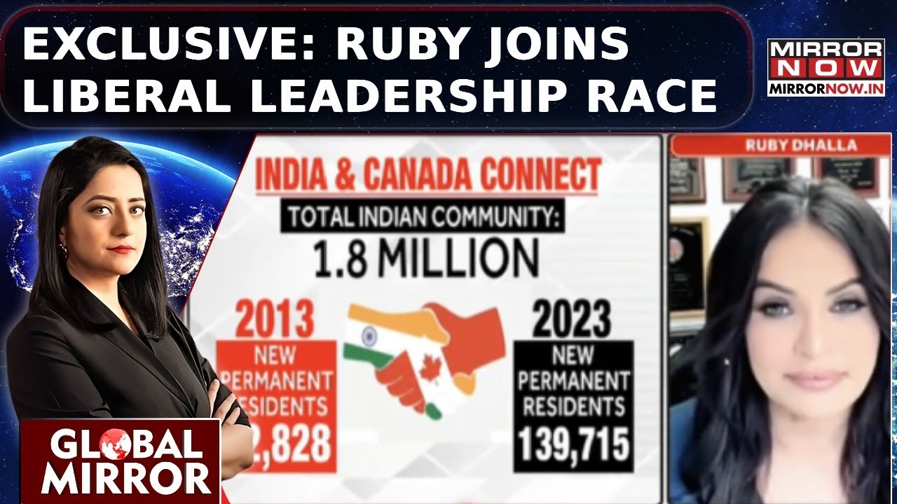 Canadian Game of Thrones: Ruby Dhalla Exclusive On Joining Liberal Leadership Race | Global Mirror