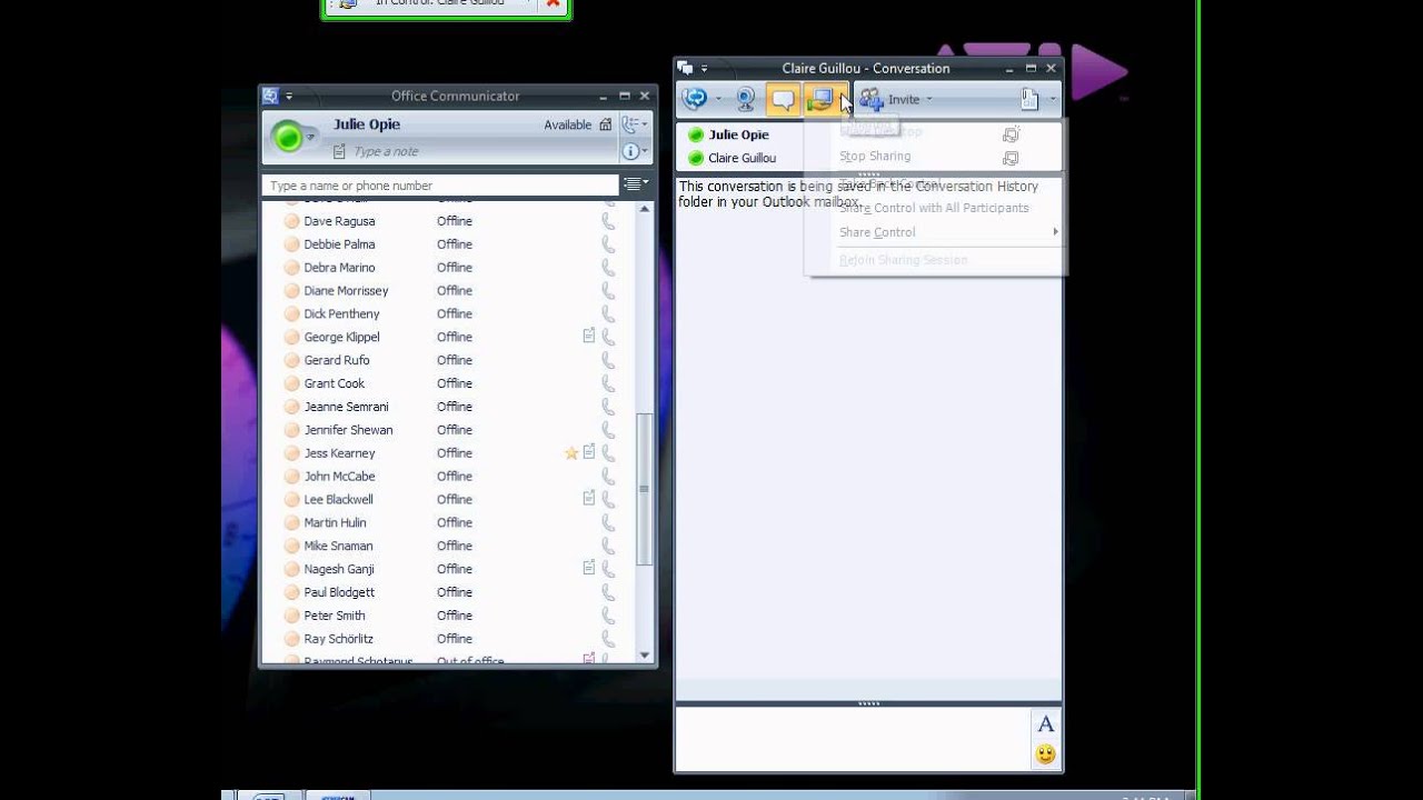 Office Communicator 2007 R2 Features