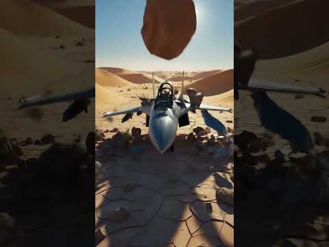 Fighter Jet vs Giant Iron Ball Eurofighter Typhoon #military #automobile