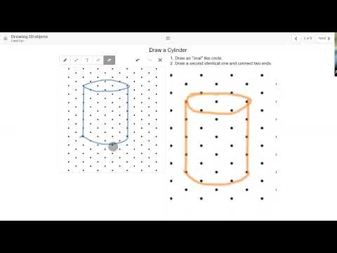 Drawing 3D Shapes on Isometric Paper