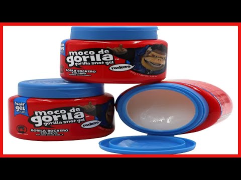 Great product - Moco de Gorila Rockero Hair Gel Jar, Long Lasting, Strong Hold Hair Styling Gel, 3-