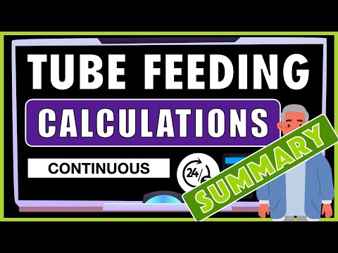Tube Feeding Calculations (SUMMARY)