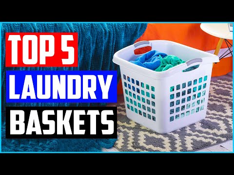 TOP 5 Best Plastic Laundry Baskets in 2021