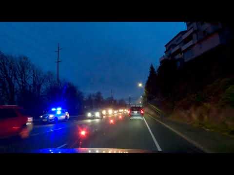 Truck stalled on Highway 30 blocking all Westbound Lanes