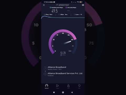 Alliance broadband 50 mb pack ookla speed test.