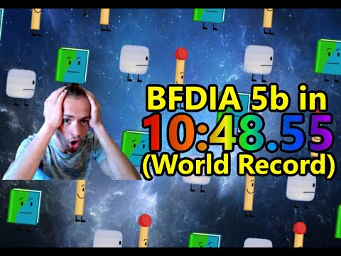 THE FIRST 10-MINUTE TIME! BFDIA 5b in 10:48.55 [former WORLD RECORD]