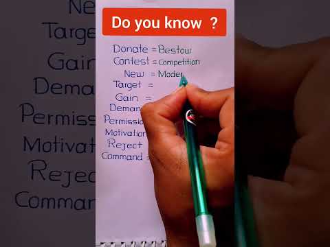 10 Common synonyms class - 16