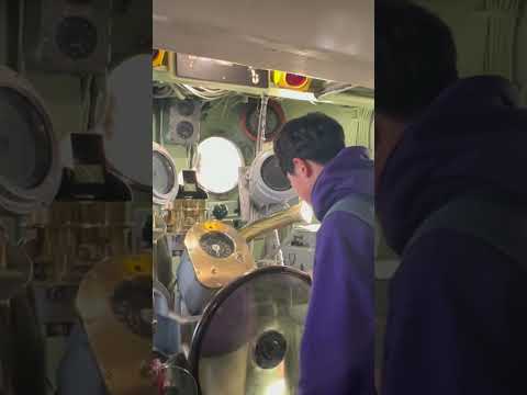 The Helm(steering wheel) In Pilot House | The Captain’s Bridge | Intrepid Museum, NYC | Cool Places