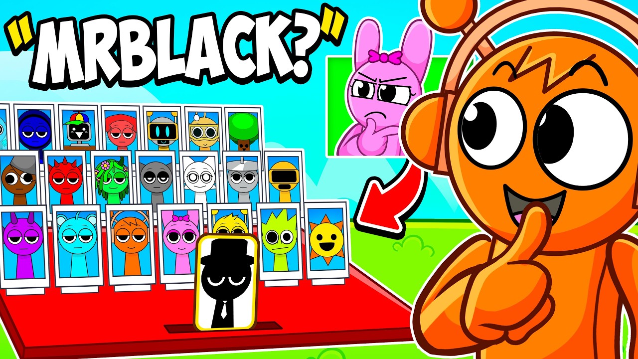 We Played SPRUNKI GUESS WHO in Roblox!