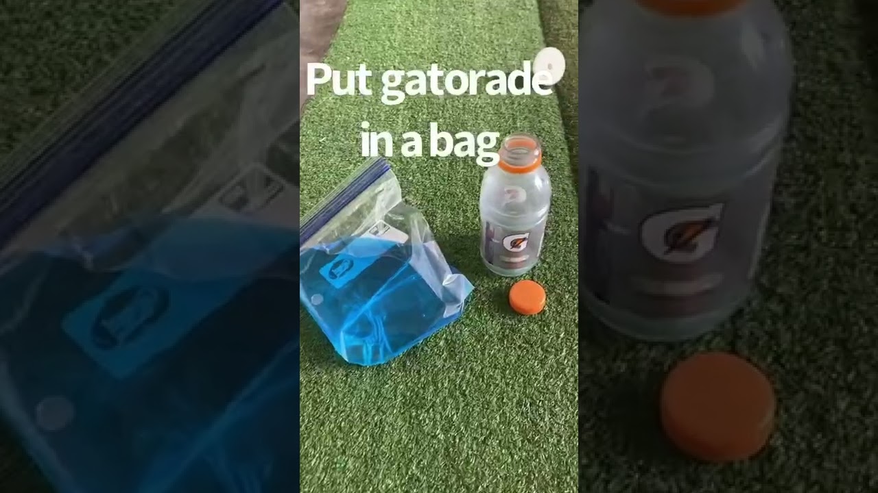 DIY gatorade slushy