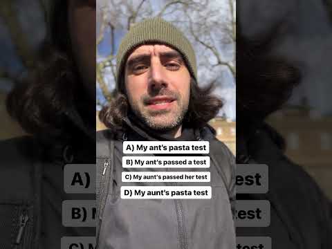 🔈Listening Testing👂ANT vs AUNT: Is there a pronunciation difference between them?