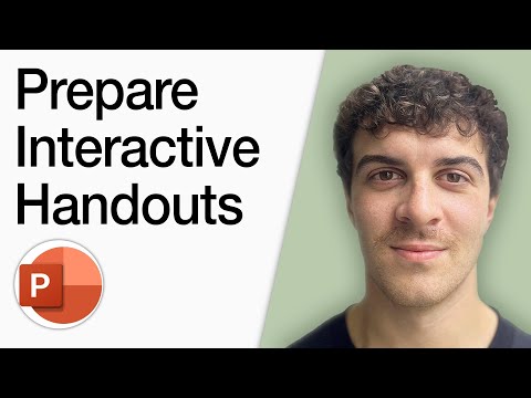 How To Prepare Interactive Handouts Or Worksheets For Your Presentations In PPT (Full 2025 Guide)