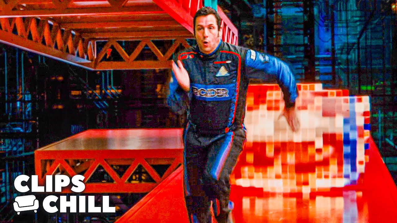 Adam Sandler vs. Donkey Kong - Final Fight Scene | Pixels