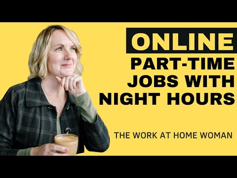 Online Part-Time Night Jobs