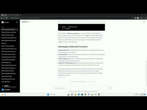 python generator function example