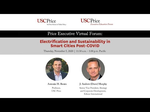 Electrification and Sustainability in Smart Cities Post-COVID