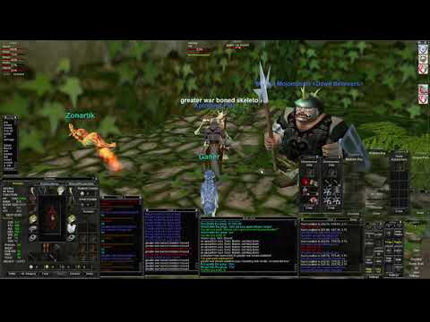 EQ P99 Iksar Monk lvl 40 money-run to Giant forts in WW & FM!