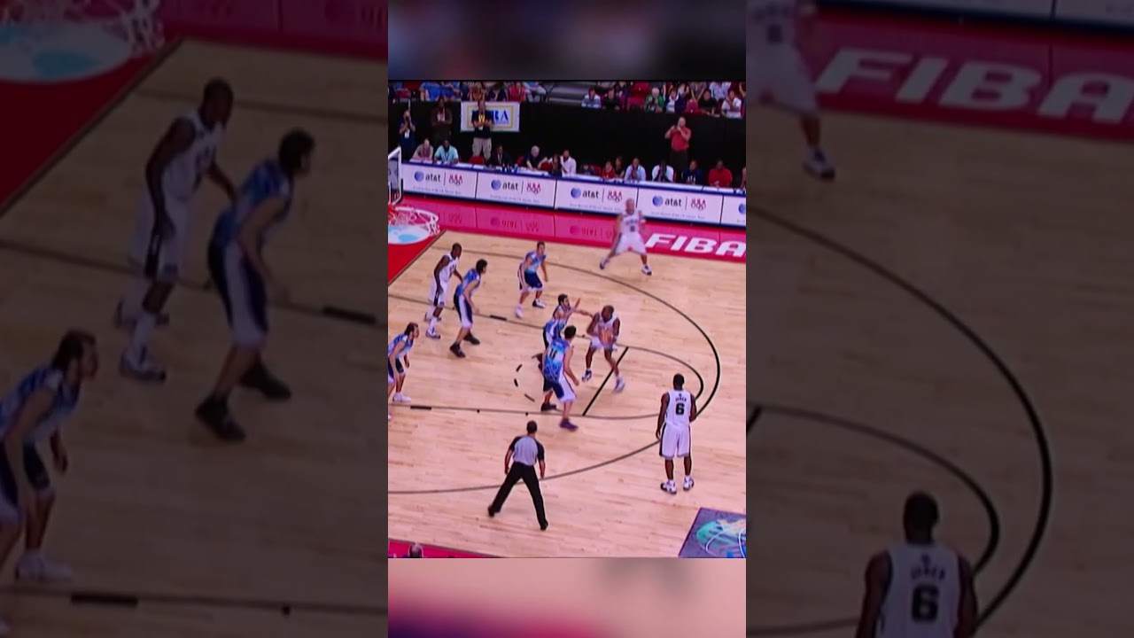 LeBron’s shooting form from deep is pure technique 🧠 #AmeriCup