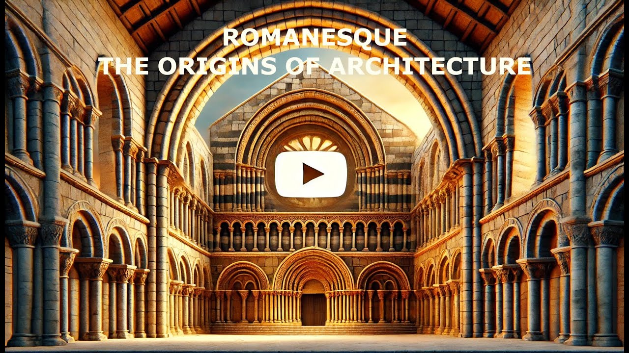 Part 1/6 : The Origins of Romanesque Architecture: Simplicity and Strength