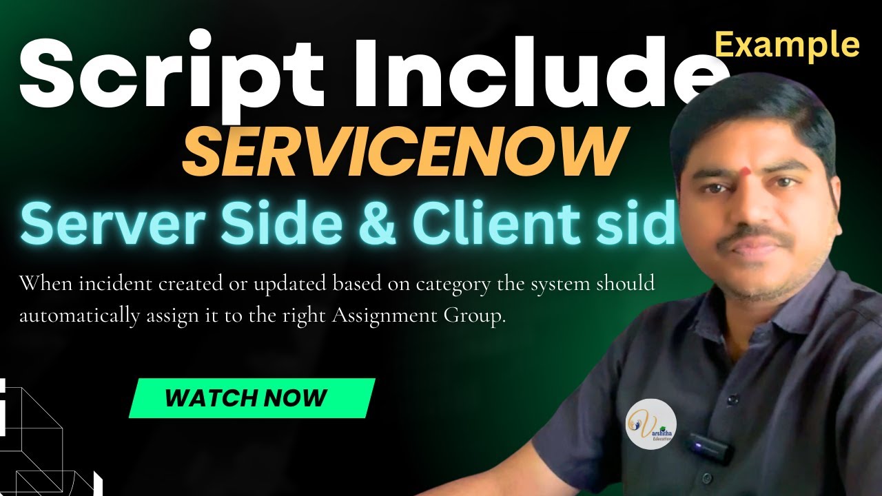 Calling script include through server script and client script #scripting #scriptinclude #servicenow