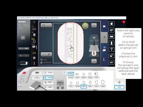 Bernina Embroidery - Stitching Designs larger than your hoop