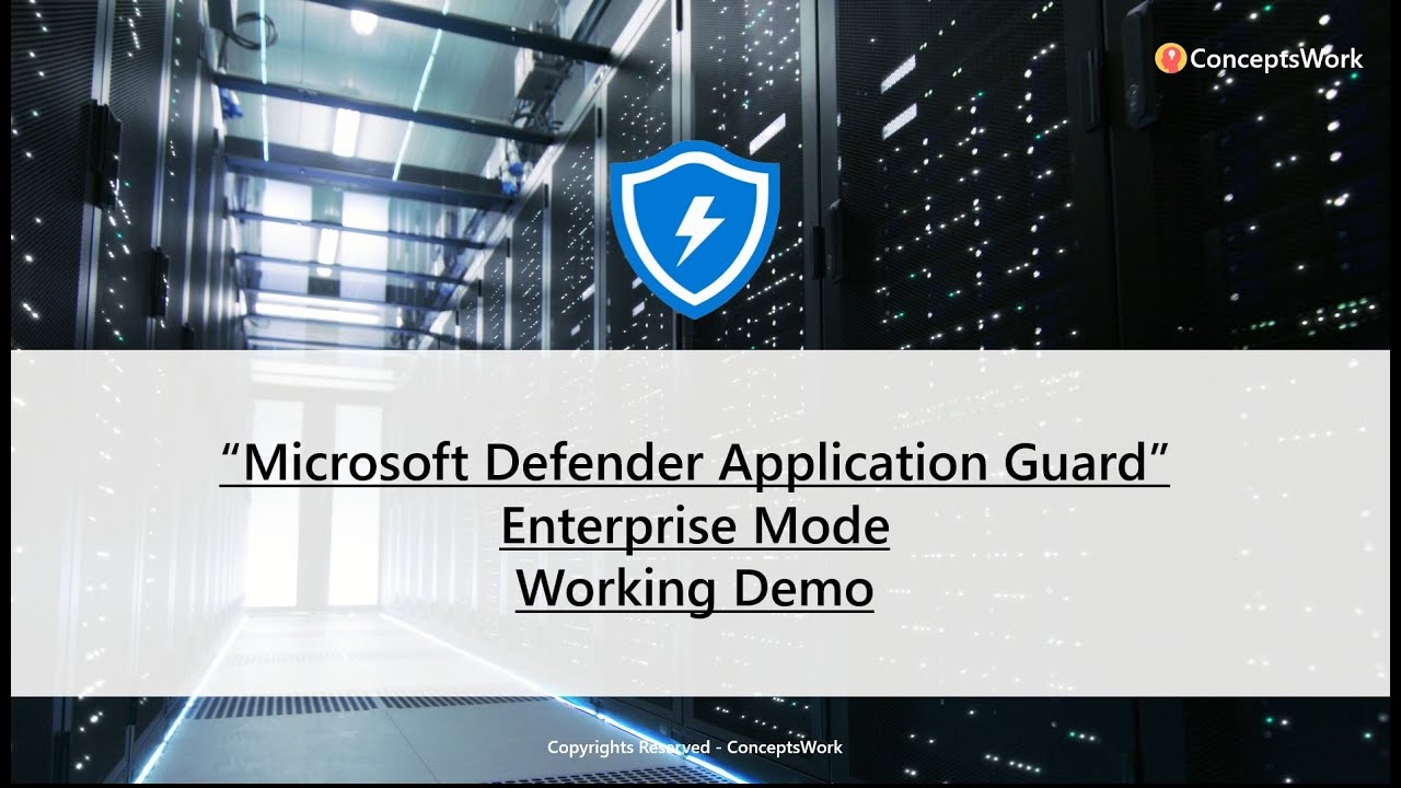 Microsoft Defender Application Guard | Domain Joined Machine