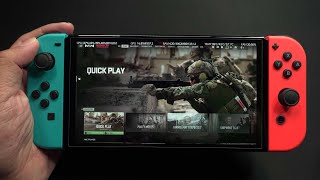 COD Modern Warfare II Multiplayer On Nintendo Switch OLED