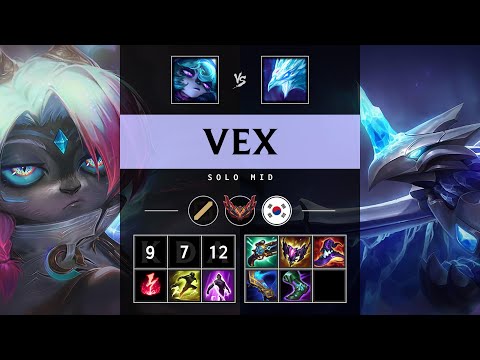 Vex Mid vs Anivia - KR Grandmaster Patch 25.12