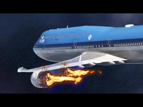 KLM Airlines Flight 867-Incident Animation