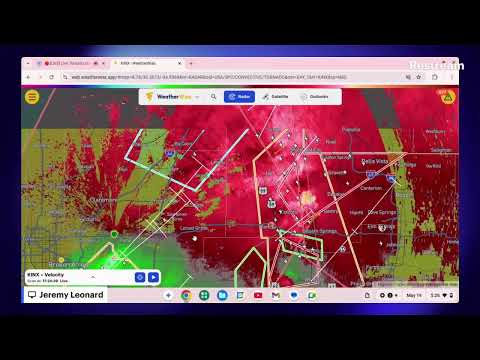 Live: Tornado Outbreak today Oklahoma, Kansas, Texas
