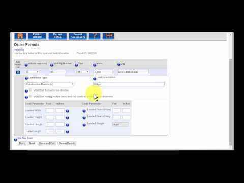 COOPR - ordering permits