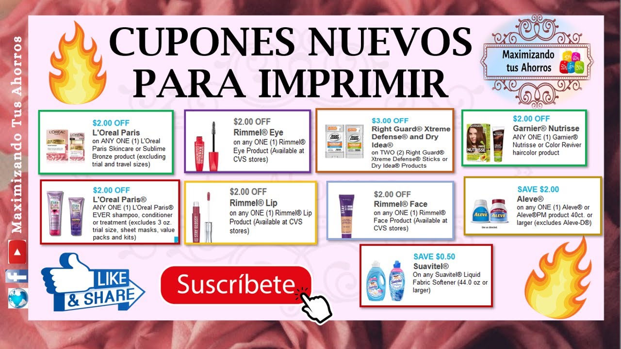 New printable coupons 🖨