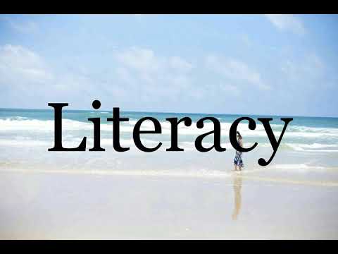 How To Pronounce Literacy🌈🌈🌈🌈🌈🌈Pronunciation Of Literacy