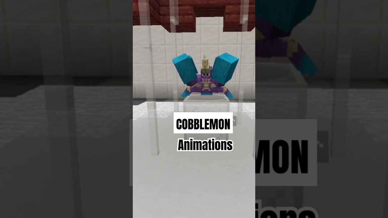 Crabrawler Animations:Cobblemon Minecraft Pokemon#cobblemon #pokemon #minecraft #animation #pixelart