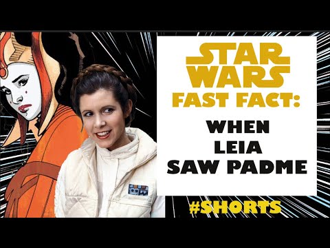 The Time Padme Looked at Leia #Shorts