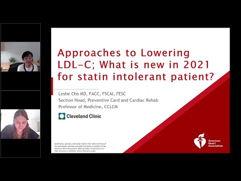 Approaches to Lowering LDL-C. What is new in 2021 for Statin Intolerant Patient?
