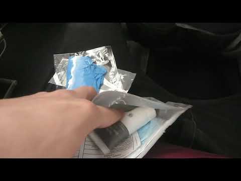What's in the bag? | Qatar Airways protective kit | Economy class | MNL-DOH