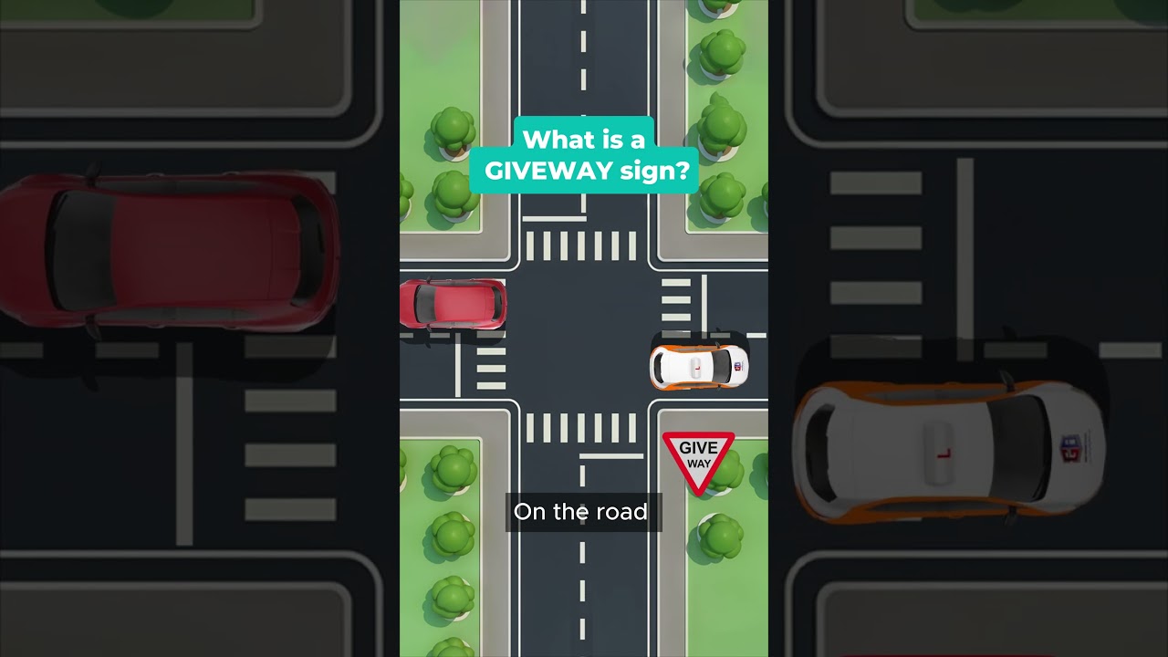 What is a Giveaway sign?