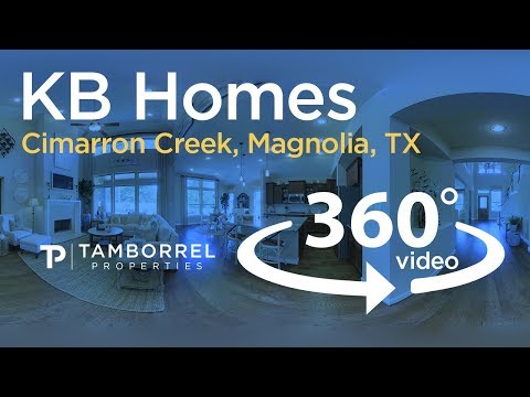 Tamborrel 360 Video - KB Home New Houses in Cimarron Creek Estates, Magnolia, TX