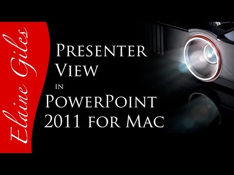 Presenter View in PowerPoint 2011 for Mac
