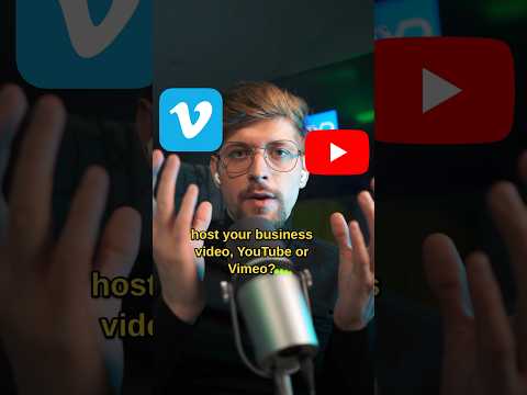Vimeo VS YouTube - hosting explainer or promo video for your business #video #explainer #business