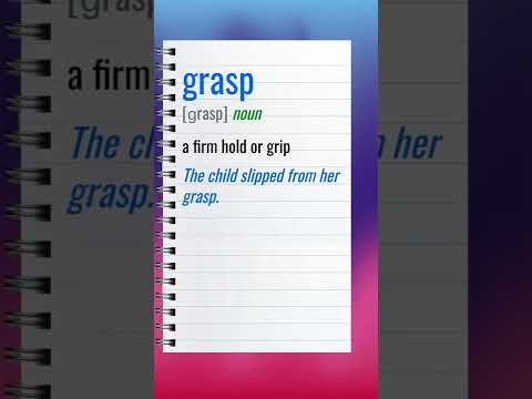 GRASP (C1 Advanced) Learn English Vocabulary