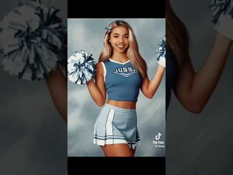 Blonde Girl High School Yearbook Pictures #shorts #yearbook #highschoolsports #aigenerated