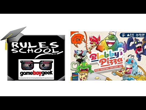 How to Play Blobby's Pizza (Rules School) with the Game Boy Geek
