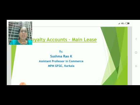 Royalty Accounts