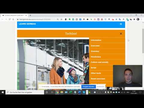🇺🇸🇪🇸 FREE GERMAN COURSE: Day 3 - Tschüss! - Nicos Weg A1 Lesson 3 - (English and Spanish)