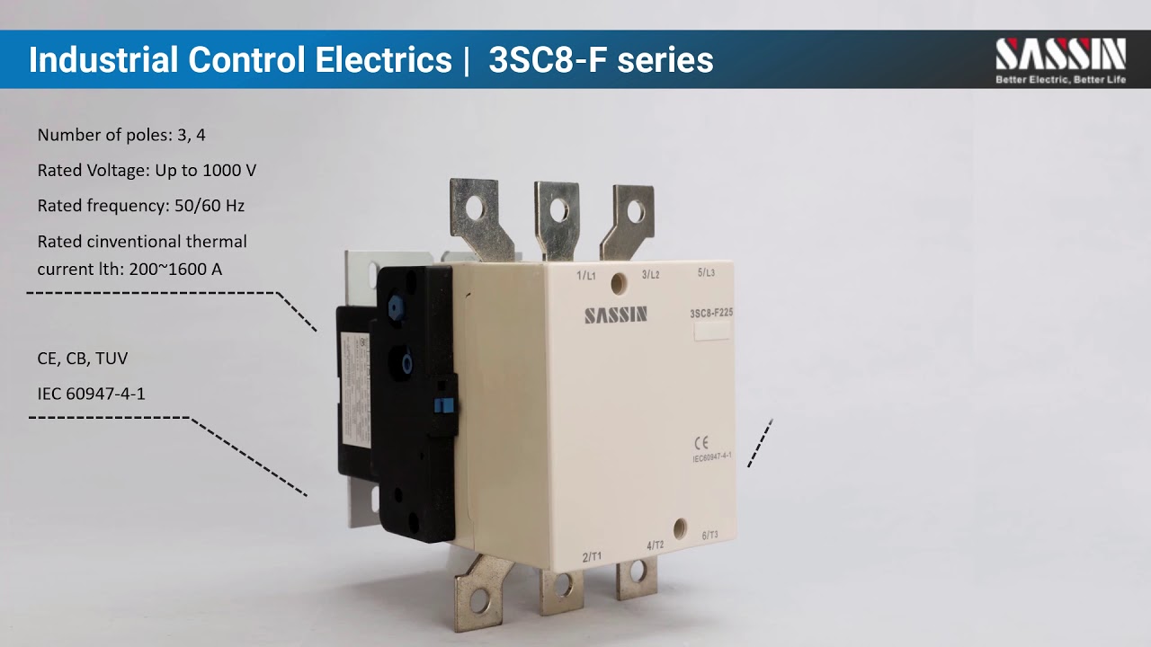 Industrial Control Electrics | 3SC8-F series