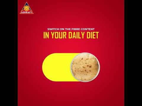 Take your daily fibre intake to the next level with Ashrafi Atta.